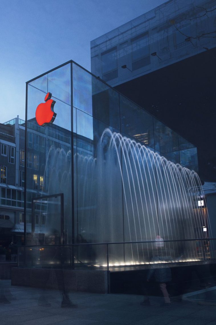 Apple Store หลายแห่งเปลี่ยนโลโก้หน้าร้านเป็นสีแดง (RED) เนื่องในวัน ...