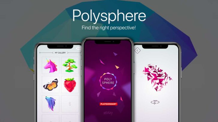 Polysphere เกมปริศนา 3D หมุนจิ๊กซอว์ให้เป็นรูปร่าง