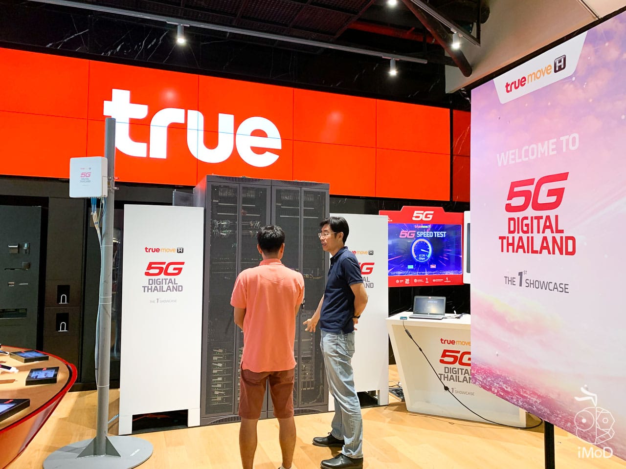 TrueMove H ทดสอบสัญญาณ 5G ครั้งแรก ทำสปีดสูงสุด 18Gbps ที่ Iconsiam