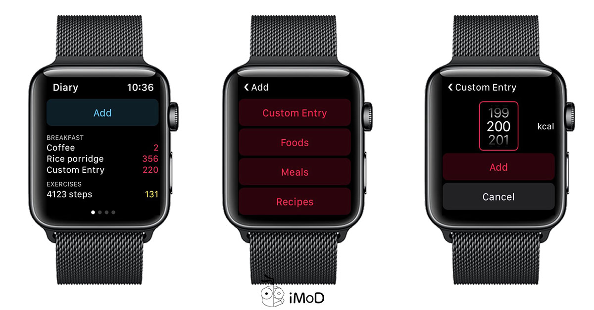  YAZIO Apple Watch 