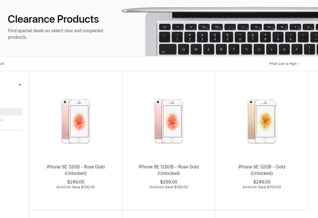 Apple เปิดขาย iPhone SE อีกครั้งแบบ Clearance เฉพาะสหรัฐฯ (ไม่มีในไทย)