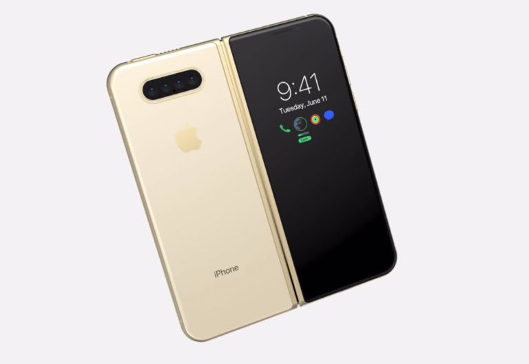 แนวคิด iPhone Fold จอพับได้ โดย EverythingApplePro