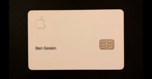 เผยโฉม Apple Card แบบบัตรจับต้องได้