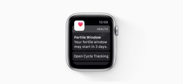พรีวิวการติดตามรอบเดือน (Cycle Tracking) บน Apple Watch ใน watchOS 6