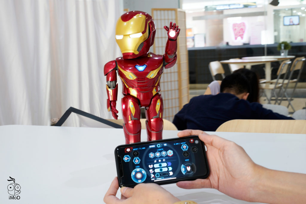 Review : หุ่นยนต์ UBTech Iron Man MK50 Robot หุ่นสุดล้ำมาพร้อมเกม AR ...