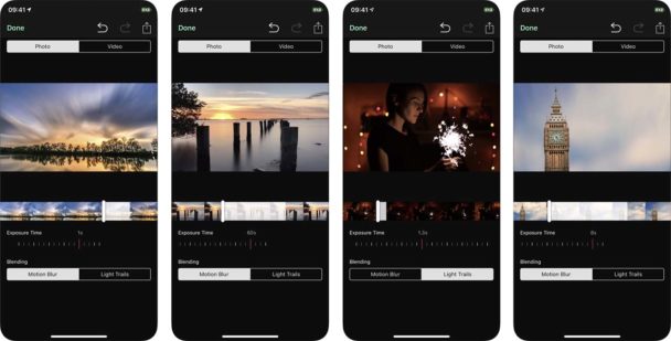 Blendeo แอปสร้างภาพและแก้ไขวิดีโอในแบบ Long Exposures