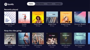 แอป Spotify บน iOS อัปเดตใหม่ ใช้งานบน Apple TV ได้แล้ว รองรับโหมด Low ...
