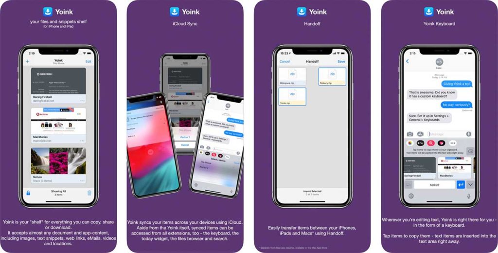Yoink แอปดีๆ สำหรับ Copy ข้อมูลด้วยวิธีการ Drag & Drop บน iPad Yoink แอปดีๆ สำหรับ Copy ข้อมูลด้วยวิธีการ Drag & Drop บน iPad