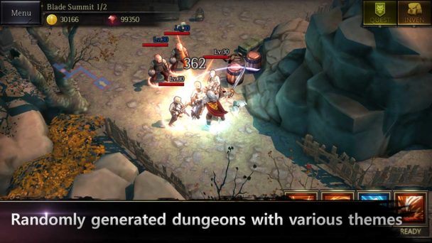 Rogue Hearts เกมมือถือ SRPG ลงดันเจี้ยน ล่า ท้า บอส (เปิดให้โหลดฟรี ...
