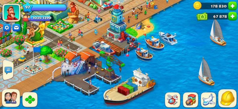 Township: Farm & City Building เกมมือถือสร้างเมืองและทำฟาร์มแสนสนุก