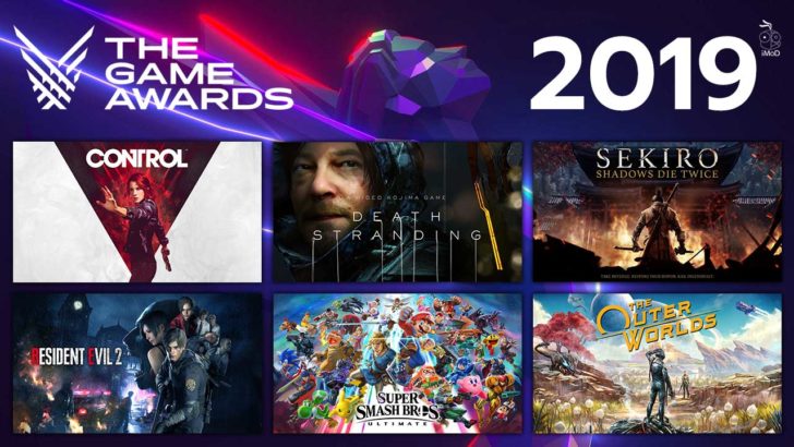 รายชื่อเกมที่ชนะรางวัล The Game Awards ประจำปี 2019
