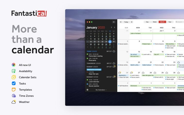 เปิดตัวแอปปฏิทินครบวงจร Fantastical เวอร์ชันใหม่ สำหรับ macOS, iOS ...