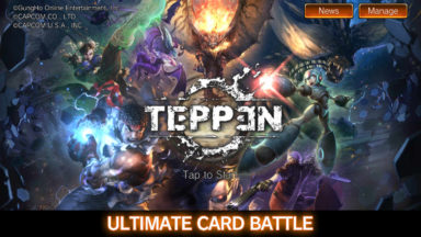 TEPPEN เกมการ์ดต่อสู้แบบเรียลไทม์ด้วยฮีโร่ยอดนิยม ลิขสิทธิ์แท้จาก Capcom