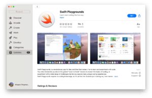 Swift Playgrounds เปิดให้ดาวน์โหลดใช้งานบน Mac แล้ววันนี้