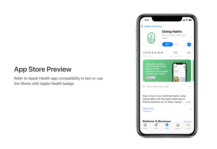 Apple เปิดให้นักพัฒนานำโลโก้ Works With Apple Health ไปใช้งานกับแอป ...