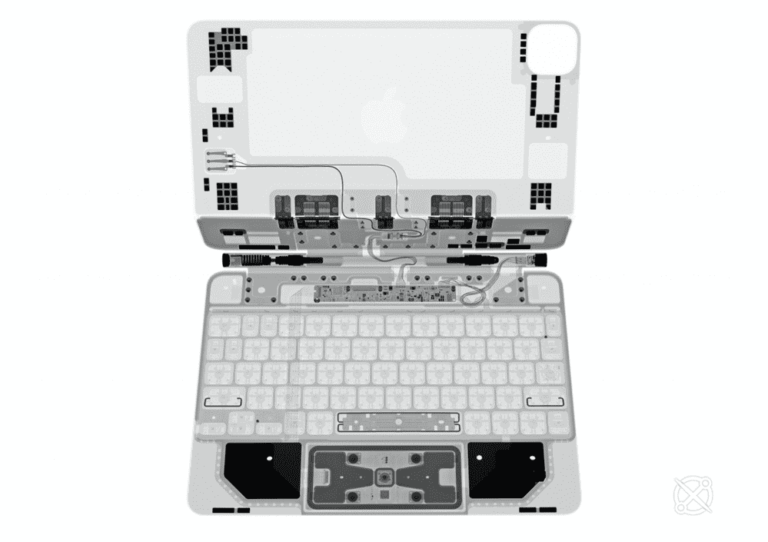 iFixit เผยภาพ X-Ray Magic Keyboard สำหรับ iPad Pro