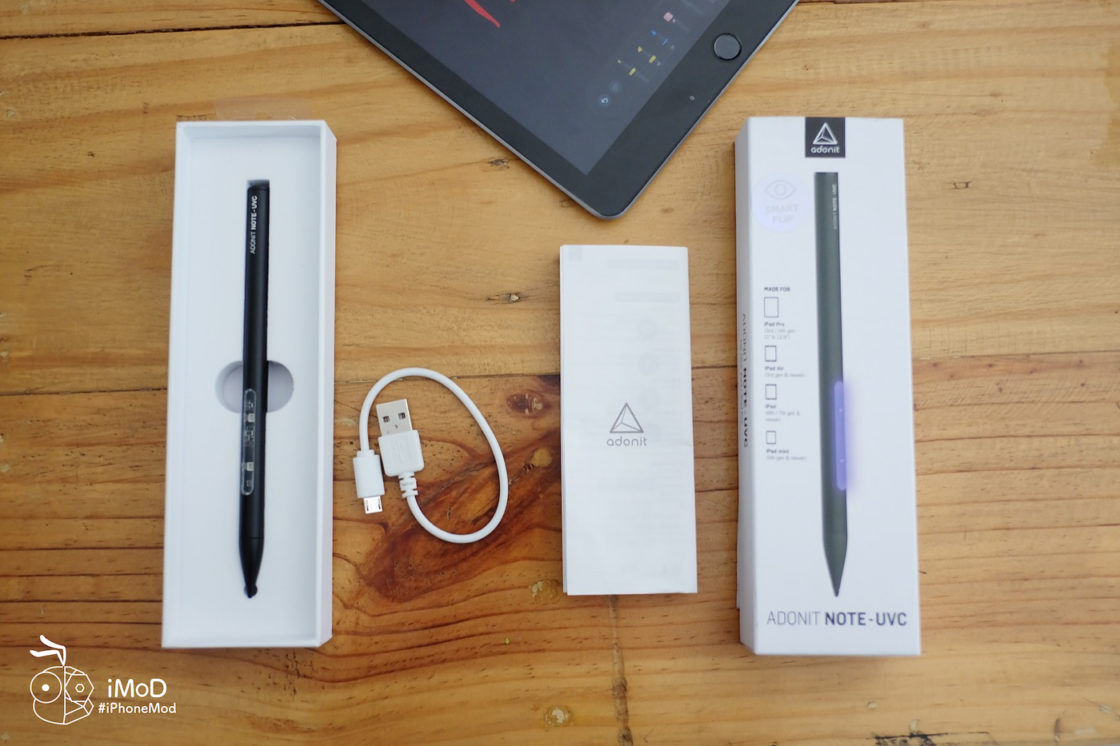 รีวิวปากกา Adonit Note UVC จดและวาดรูปบน iPad พร้อม UVC ฆ่าเชื้อโรค สะอาดปลอดภัย
