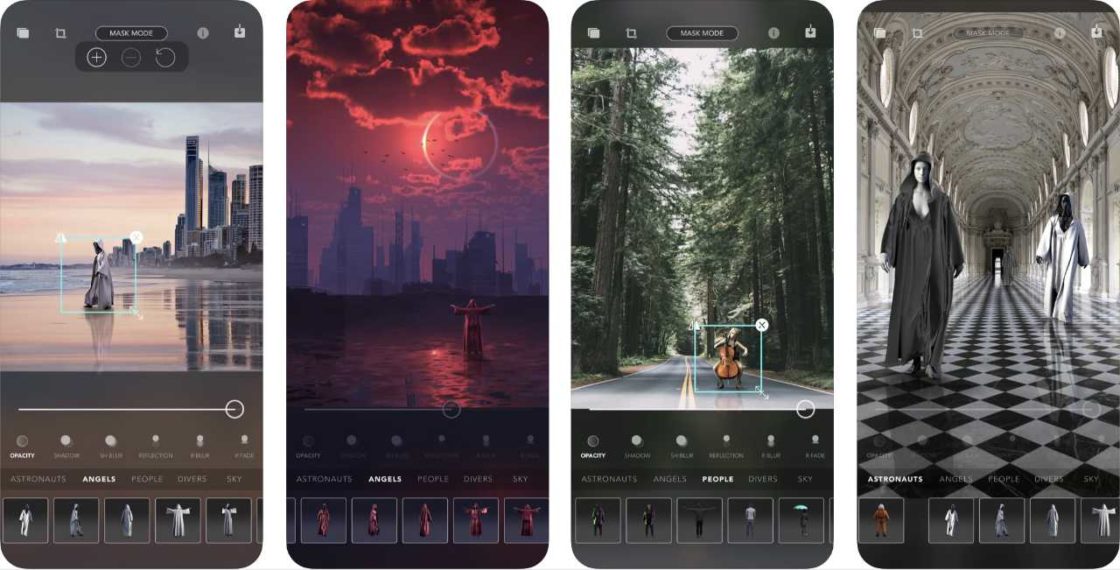 Humans Photo Editor แอปเติมรูปถ่ายด้วยภาพมนุษย์แบบสมจริงมากกว่า 80 คน