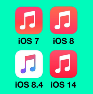 iOS 14 beta 3 ปรับไอคอน Music ใหม่ คล้ายกับที่เคยใช้ใน iOS 7