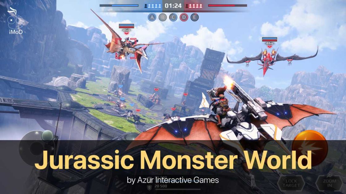 Jurassic Monster World เกมมือถือจัดทีมรบไดโนเสาร์เหล็กติดอาวุธเข้า ...