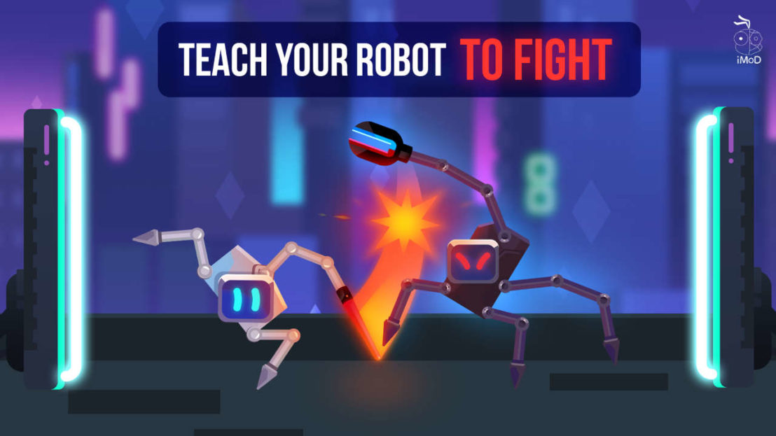 Robotics! เกมมือถือสอนหุ่นยนต์เดินและฝึกต่อสู้ PvP ตามหลักฟิสิกส์