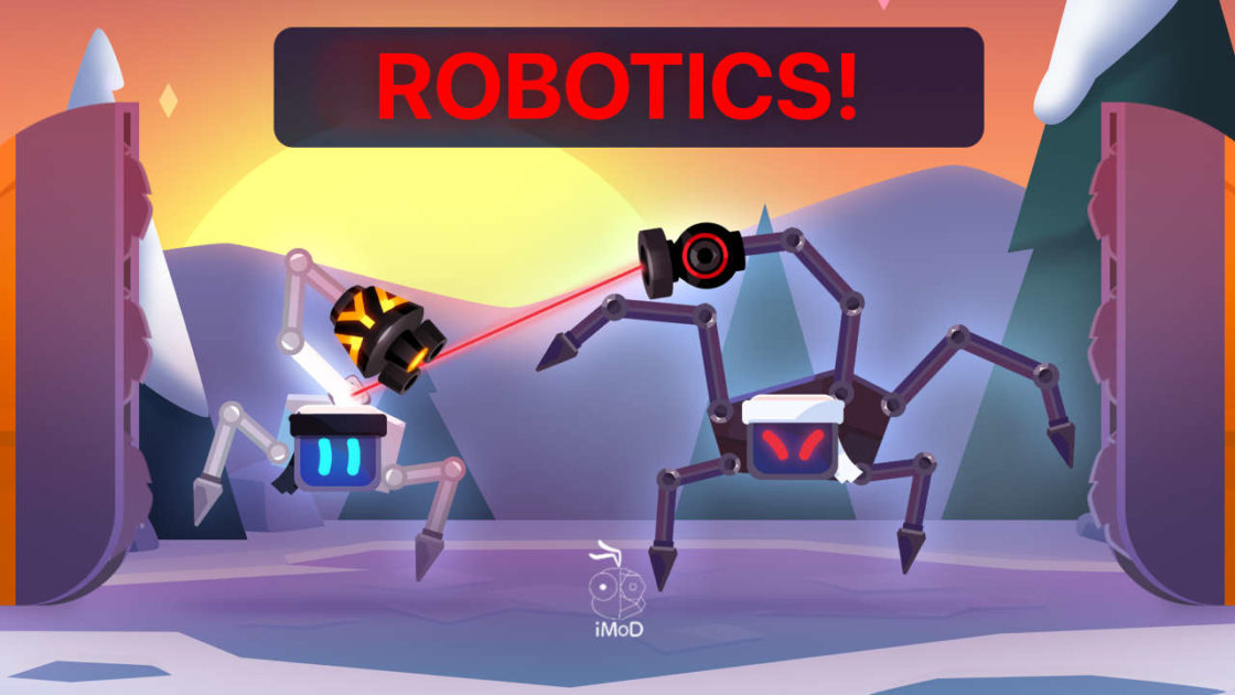 Robotics! เกมมือถือสอนหุ่นยนต์เดินและฝึกต่อสู้ PvP ตามหลักฟิสิกส์