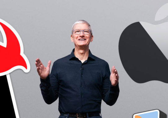 ชมภาพ (GIF) เปิดประตูห้องอาหารที่อาคารยานแม่ Apple Park