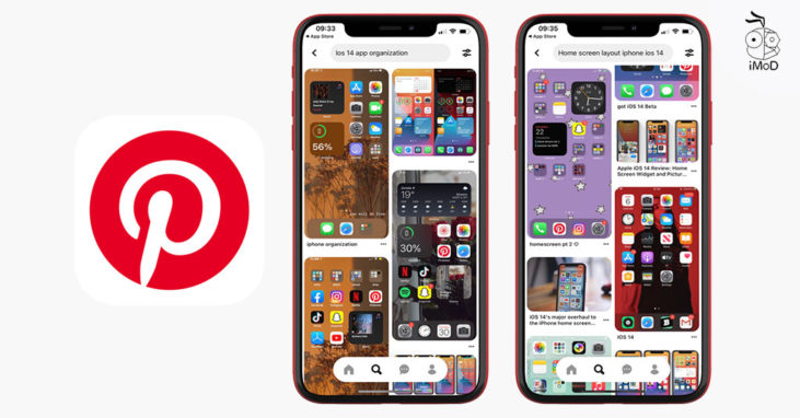 Pinterest มียอดโหลดใน App Store สูงมาก เพราะถูกใช้หาแรงบันดาลใจจัดวิดเจ ...