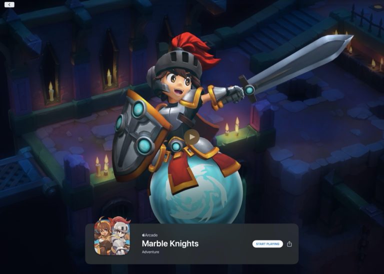 เปิดตัวเกม Marble Knights บน Apple Arcade และเตรียมพบกับเกม The Collage ...