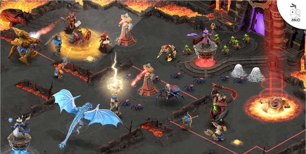 Arcane Showdown เกมมือถือ RTS จัดทีมวางแผน สู้รบแบบ 1v1 และ 2v2 ออนไลน์ - iMoD
