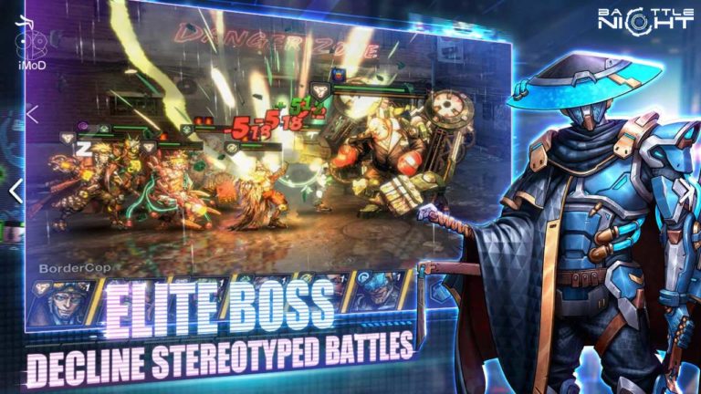 Battle Night เกมมือถือมาใหม่ จัดทีมรบเข้าต่อสู้ในโลก Cyberpunk (แนว ...