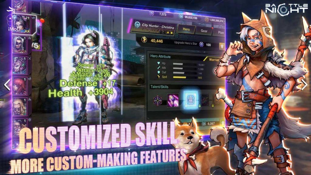 Battle Night เกมมือถือมาใหม่ จัดทีมรบเข้าต่อสู้ในโลก Cyberpunk (แนว ...