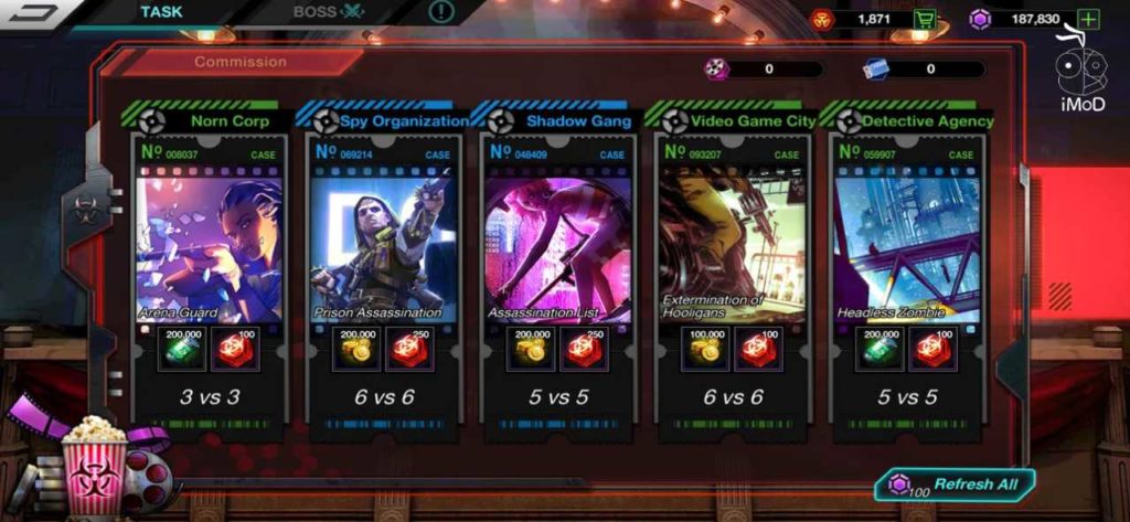 Battle Night เกมมือถือมาใหม่ จัดทีมรบเข้าต่อสู้ในโลก Cyberpunk (แนว ...