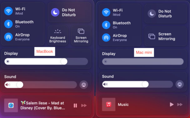 วิธีใช้งานและตั้งค่า Control Center ใน macOS Big Sur