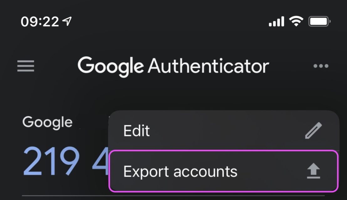 Google Authenticator อัปเดตเพิ่มตัวเลือกการ Export บัญชีใหม่ ย้ายบัญชี ...