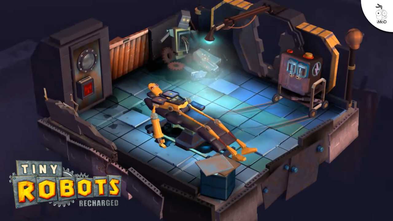Tiny Robots Recharged เกมหุ่นยนต์ไขปริศนา 3 มิติ ใช้ความคิดพิชิตกลไก - iMoD