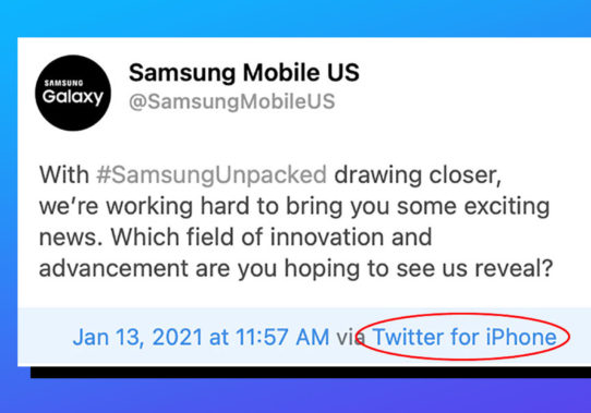 ชาร์ทเปรียบเทียบยอดขาย iPhone และ Samsung Galaxy