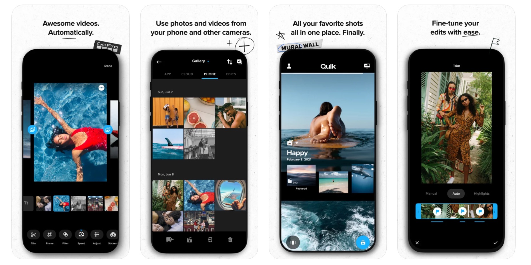 GoPro อัปเดตแอป Quik มาพร้อมฟีเจอร์การแก้ไขรูปภาพและวิดีโอบน iPhone
