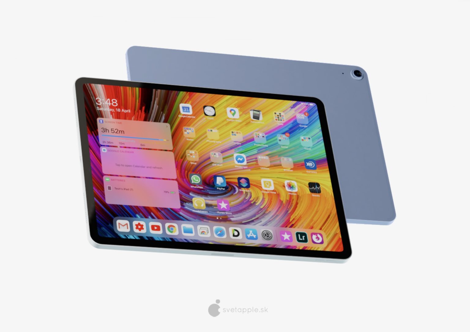 แนวคิด iPad Pro mini ดีไซน์จอเต็มขอบ 8.9 นิ้วตามข่าวลือ