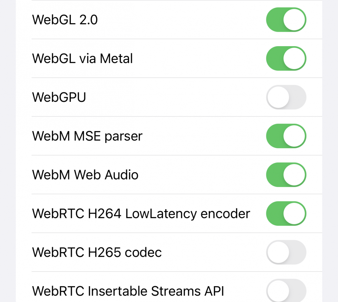 Safari ใน iOS 15 รองรับ WebM audio codec