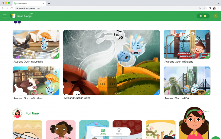 Google Read Along รองรับการใช้งานบนเบราเซอร์แล้ว