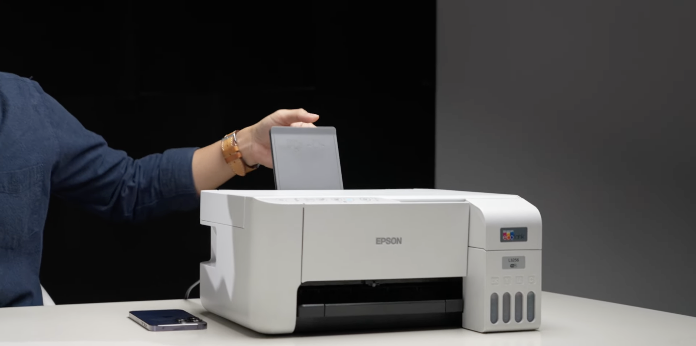 รีวิว Epson EcoTank L3256 มาพร้อม Wi-Fi ให้คุณภาพงานพิมพ์สูง หมึกไม่ ...