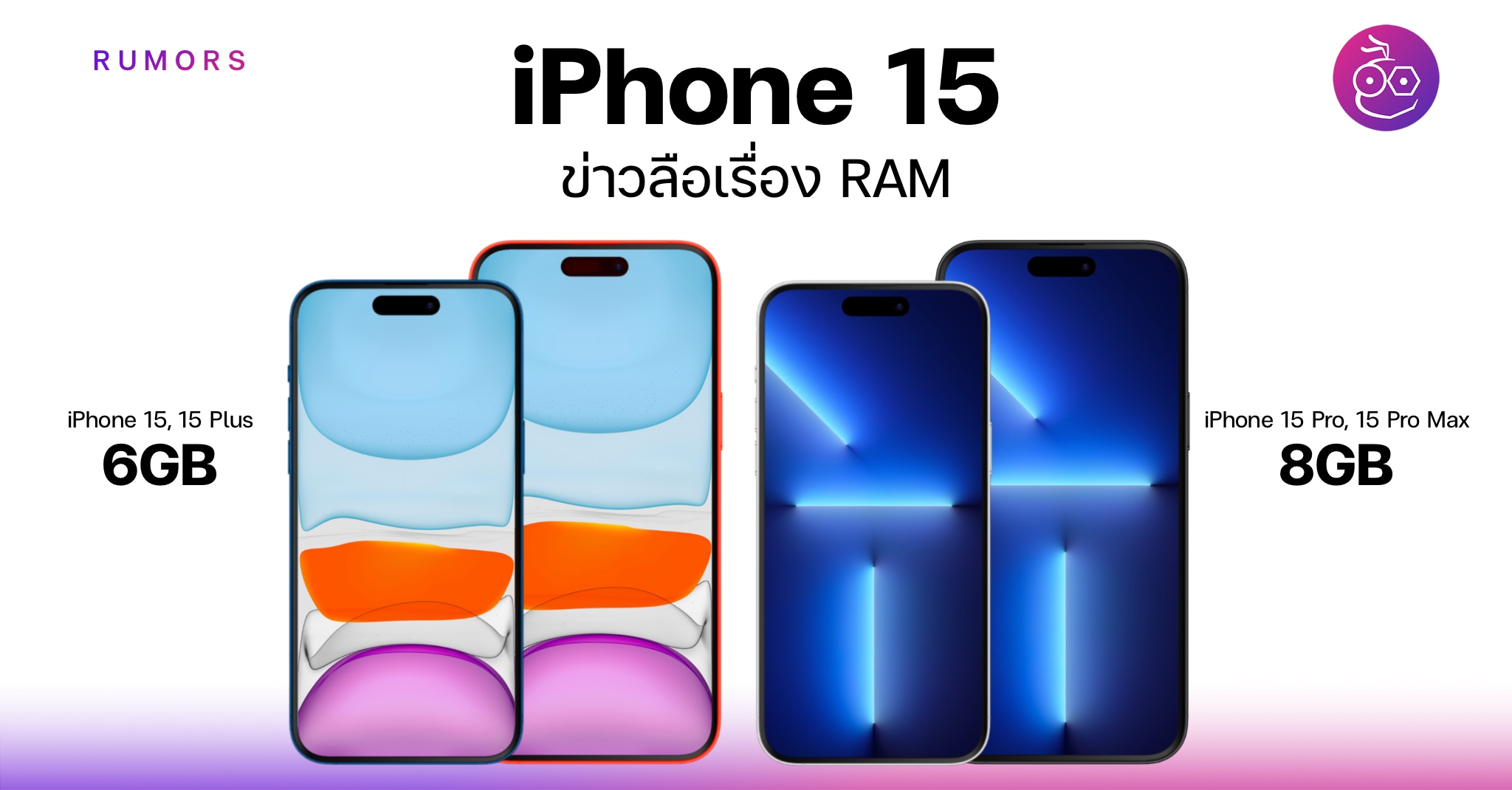 ลือ! iPhone 15 Pro ใช้ชิป A17 Bionic, RAM 6GB, GPU 6-core