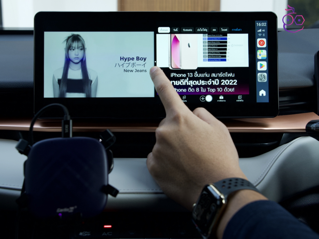 TBox Plus กล่อง Android (Ai Box) จาก CarlinKit ดู YouTube, Netflix บนจอในรถได้