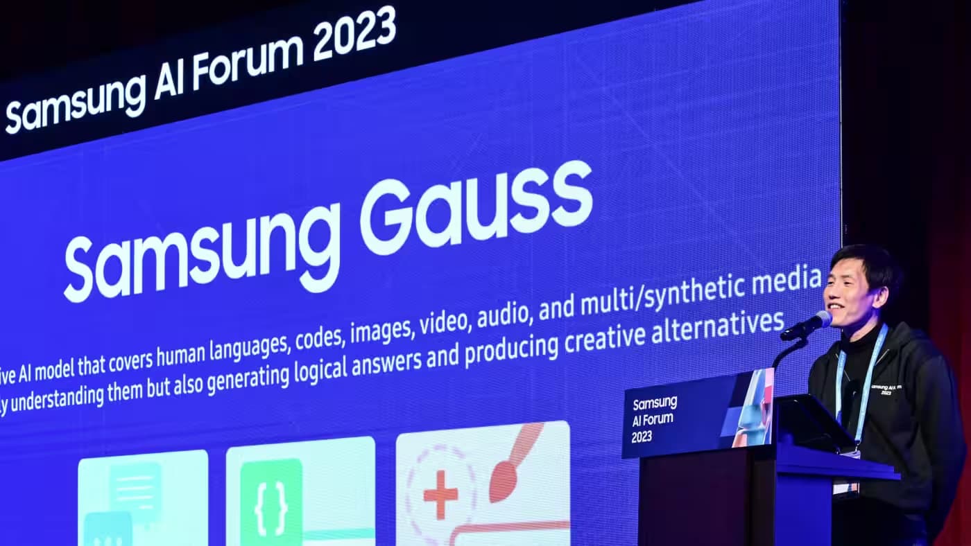 Samsung เปิดตัว generative AI ชื่อ "Gauss" ใช้ต่อยอดผลิตภัณฑ์บริษัทในอนาคต