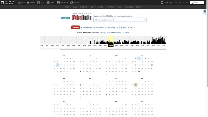 Wayback Machine ย้อนดูหน้าตาเว็บไซต์ต่าง ๆ ในสมัยก่อน!