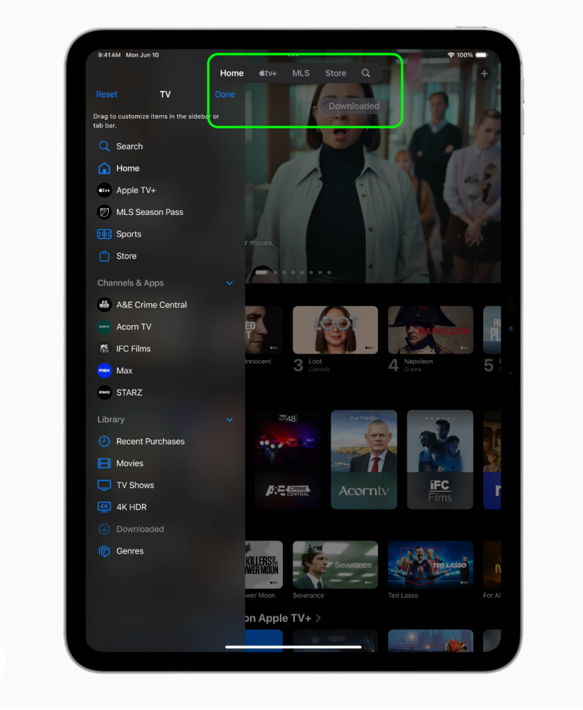 Ipados 18 อัปเดต Tab Bar ใหม่ ใช้งานได้ง่ายมากขึ้น 