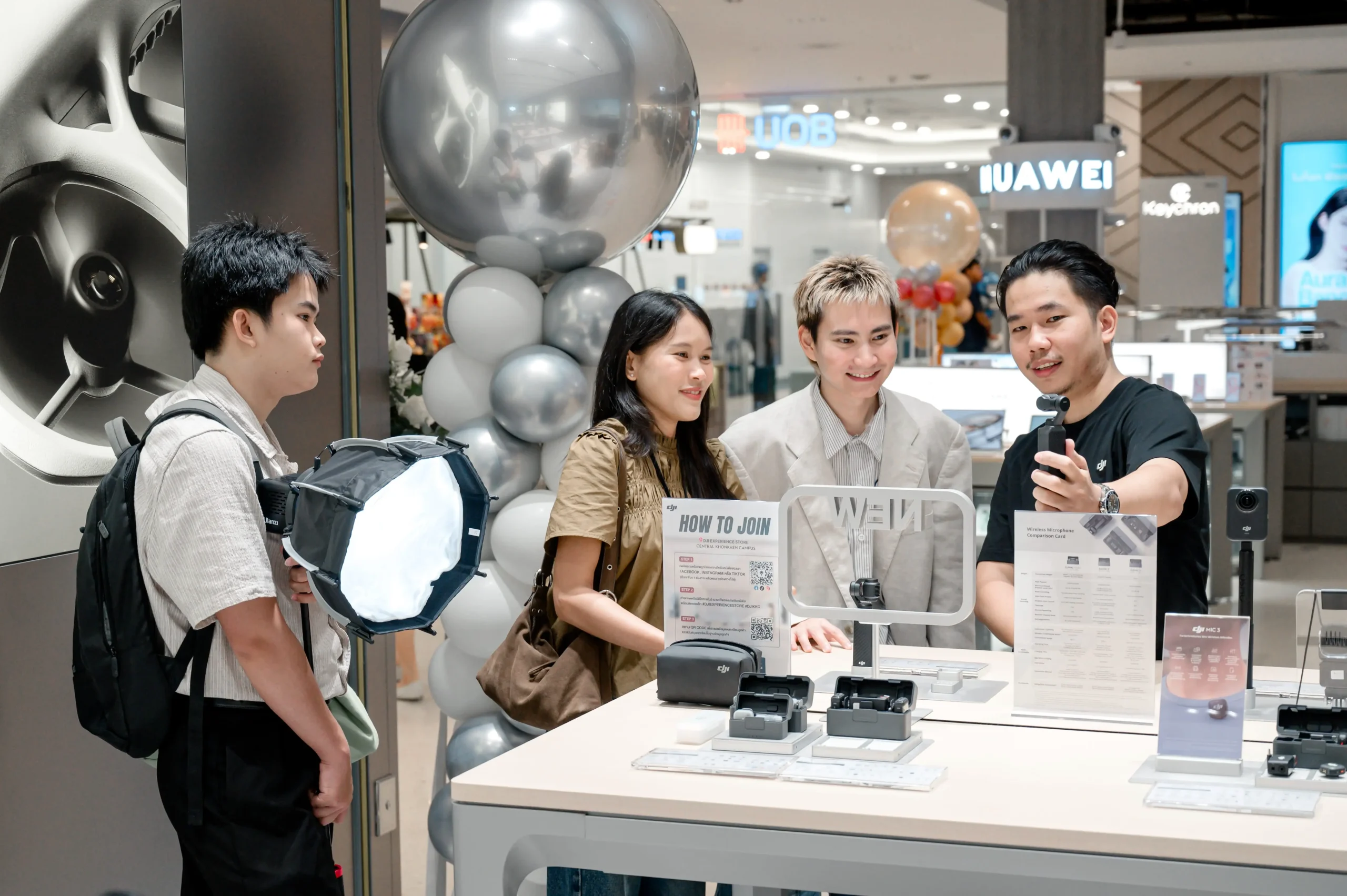 DJI เปิดตัว DJI Experience Store ขอนแก่น Creator Playground